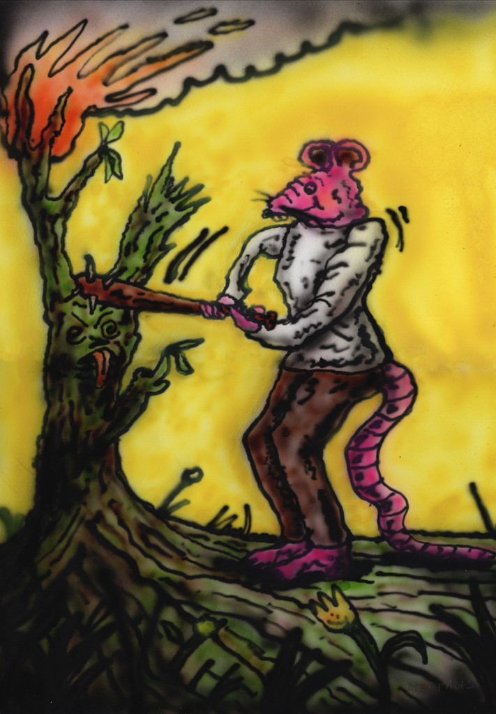 RAT VS. TREE – alexmages